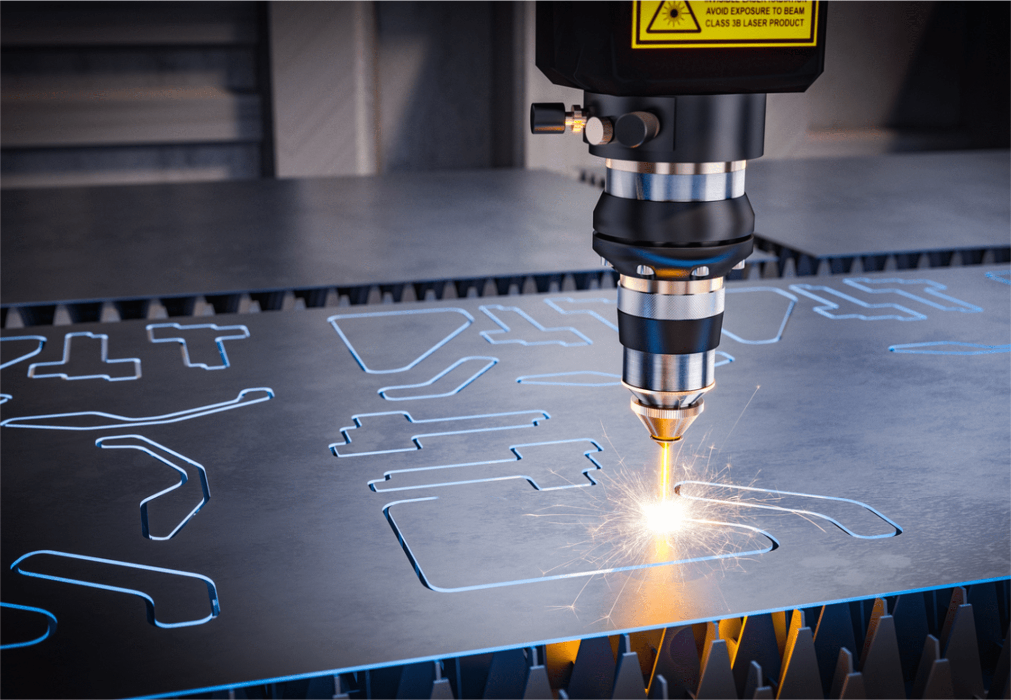 Laser Industry (Metal Fabrication) – Deep Pneumatics