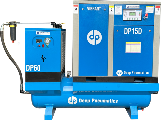 Oil Injected Screw Air Compressors – Deep Pneumatics
